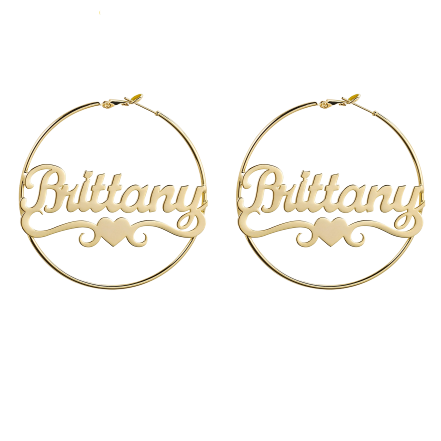 Heart Custom Hoops – AMORÉ THE LABEL